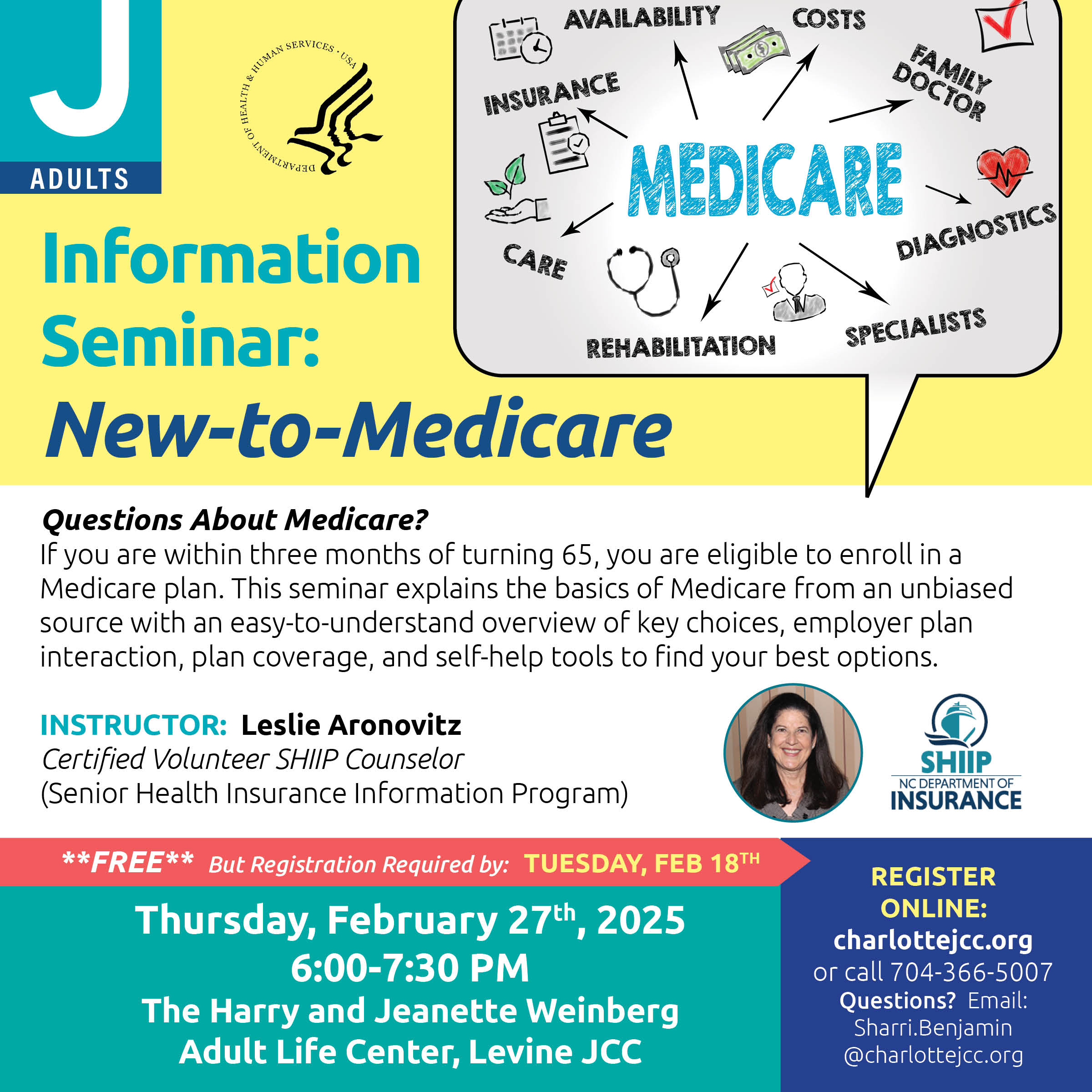 New-to-Medicare Information Seminar - Levine Jewish Community Center ...