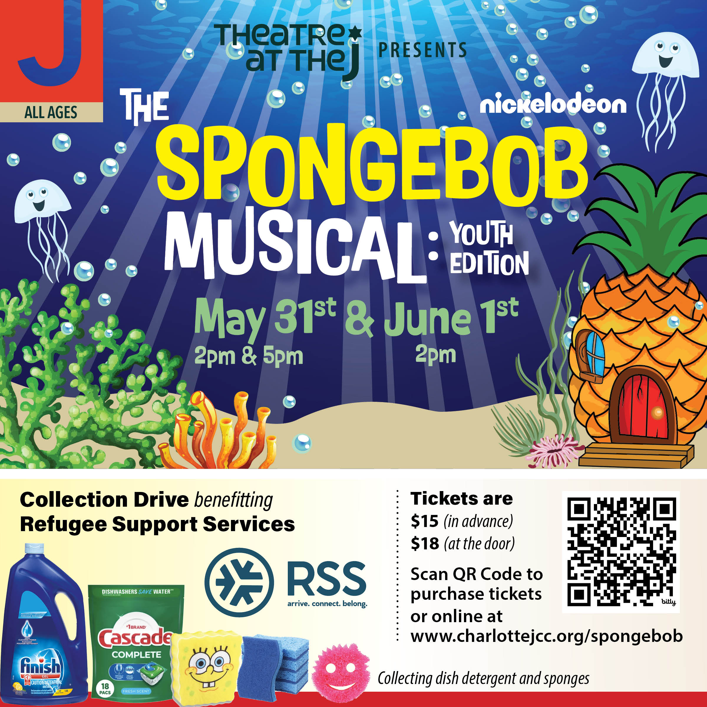 SpongeBob The Musical - Levine Jewish Community Center, Charlotte, NC